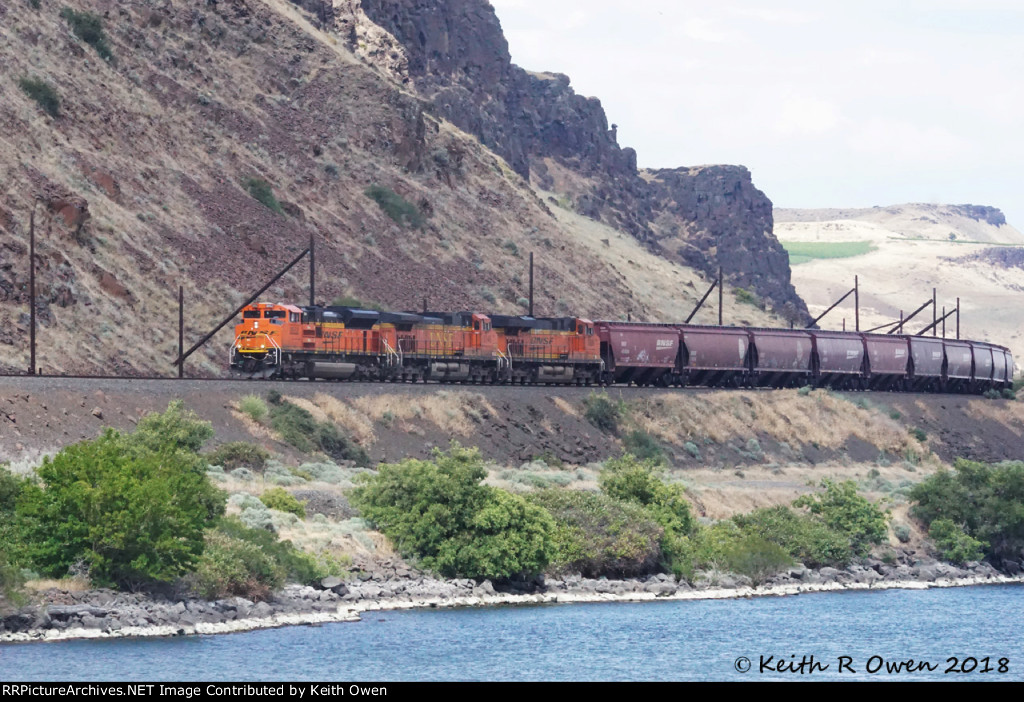 Westbound Grain Train